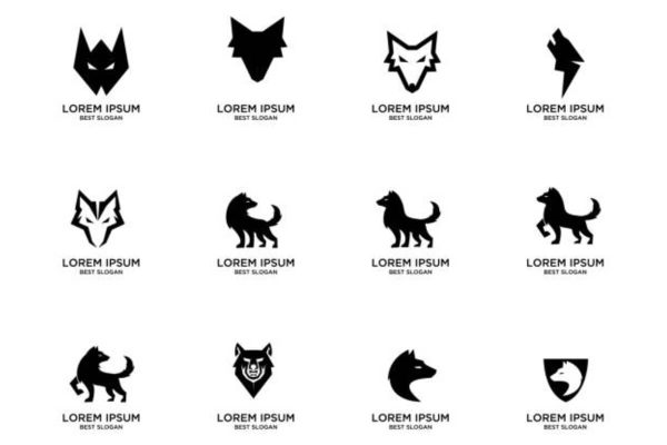 99+ mẫu thiết kế logo con sói ấn tượng, mạnh mẽ - iDO Design